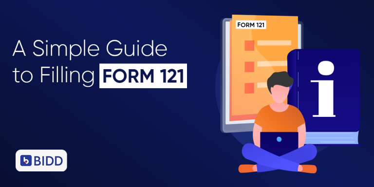 Step by Step Guide: How to Fill Form 121 - Bidd Easy